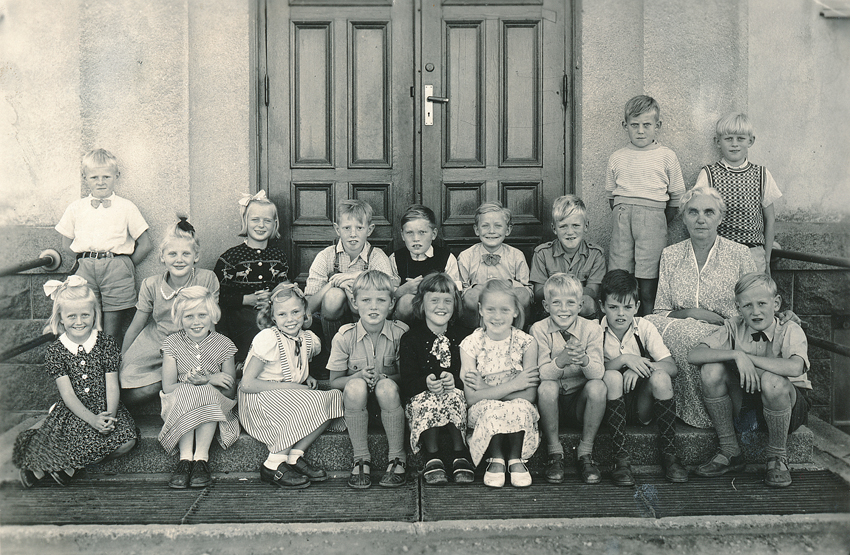 Föreningen Svedala-Barabygden | Vita-skolan-svedala.-Klass-3-1949-50